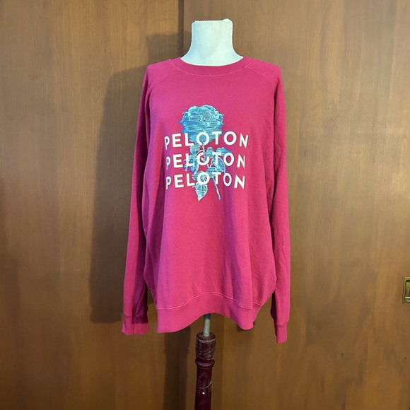 Peloton | Tops | Nwt Peloton Pink Sweatshirt | Poshmark